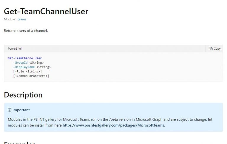 Microsoft Teams – Installing PowerShell Preview / Beta Modules (Manage Private Channels ...
