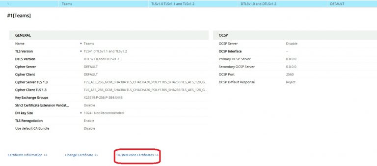Teams – How to add DigiCert Global Root G2 root certificate to ...